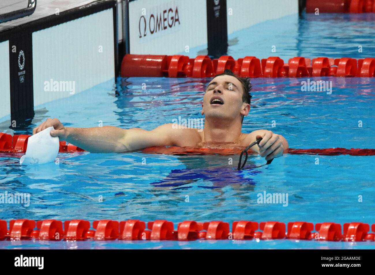 Tokyo, Japan. 30th July, 2021. Maxime Grousset (FRA) competes on men's ...