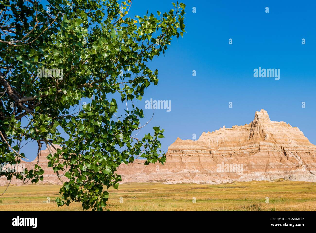 Rock Formations in Badlands National Park Stock Photo - Alamy
