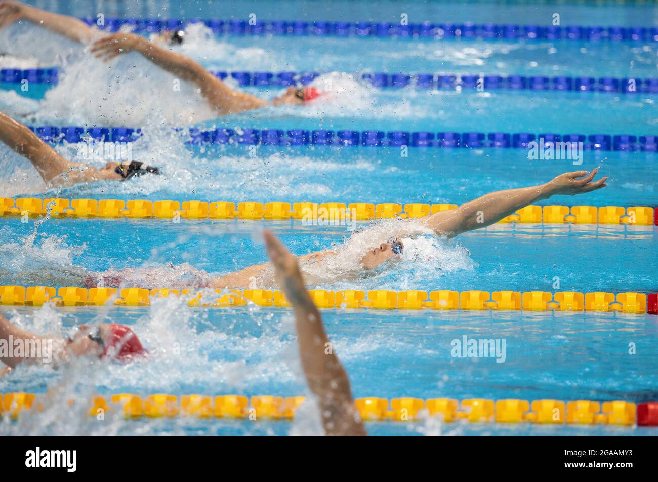 Tokyo, Kanto, Japan. 30th July, 2021. Shun Wang (CHN) compete in the ...