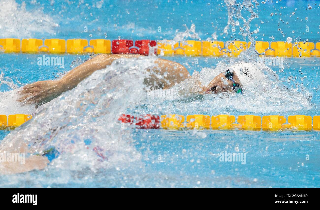 Tokyo, Kanto, Japan. 30th July, 2021. Shun Wang (CHN) compete in the ...