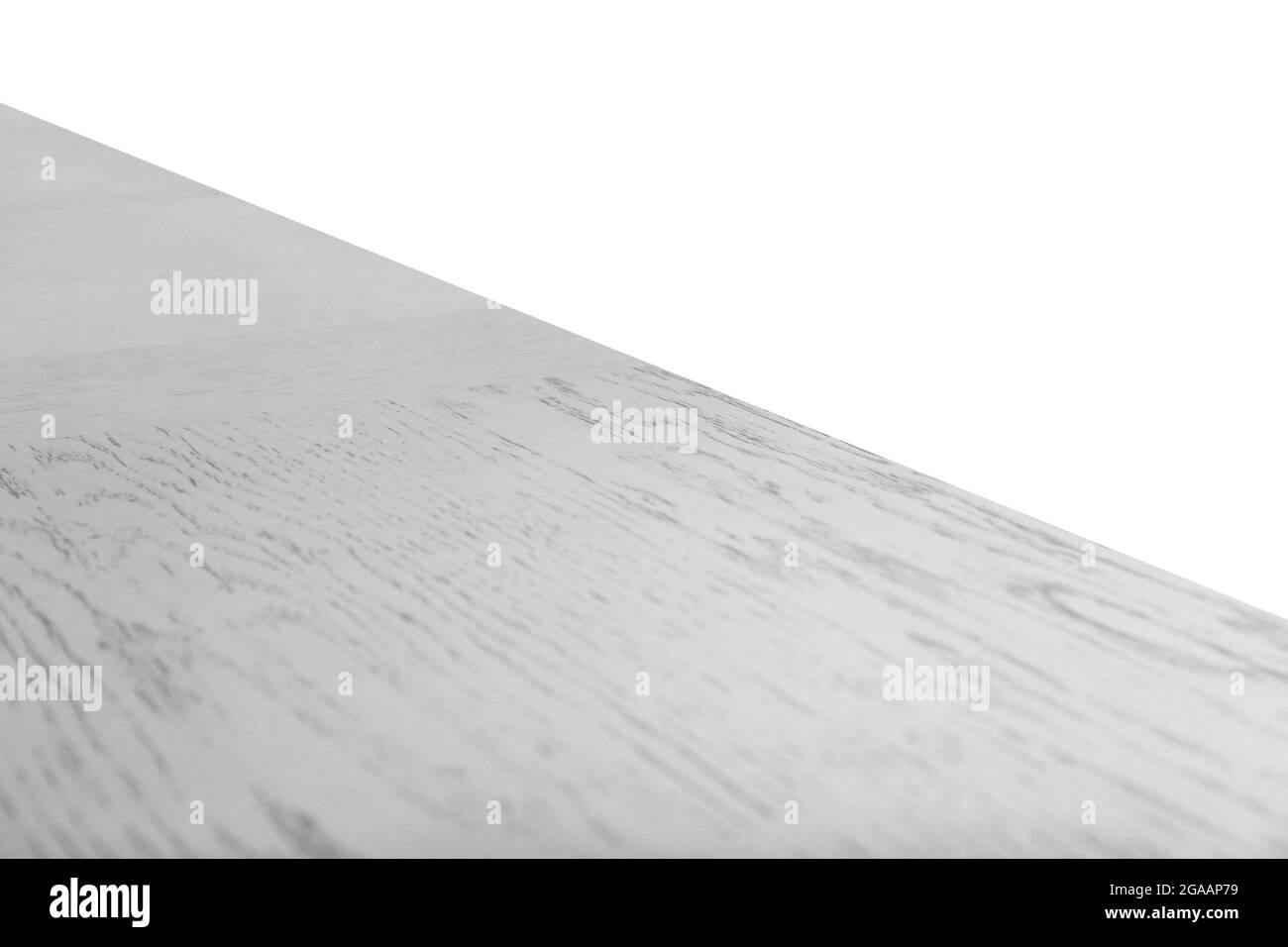 White wooden table on white background Stock Photo - Alamy