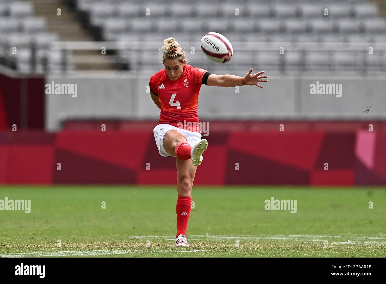 Tokyo, Japan. 30th July, 2021. Womens rugby 7s. Great Britain Vs Kenya ...