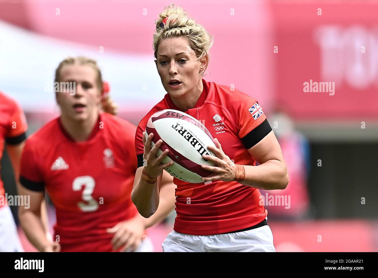 Tokyo, Japan. 30th July, 2021. Womens rugby 7s. Great Britain Vs Kenya ...