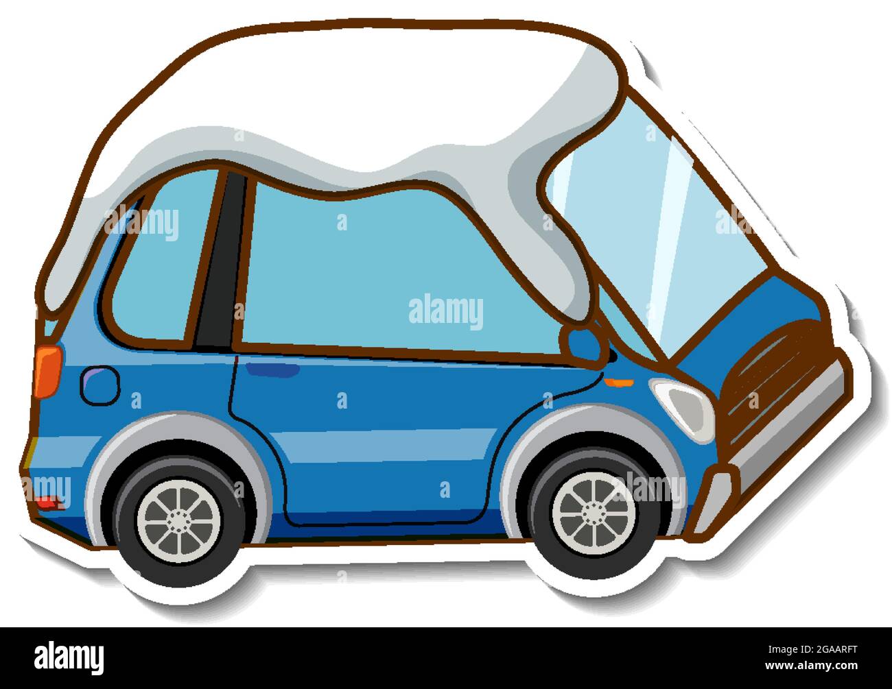 Sticker covered traffic sign Stock Vector Images - Alamy