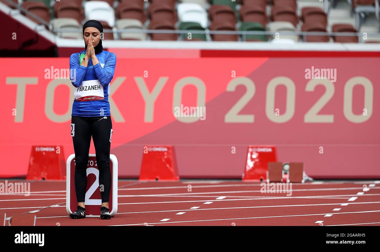 Tokyo, Japan. 30th July, 2021. Fasihi Farzaneh of Iran competes during ...
