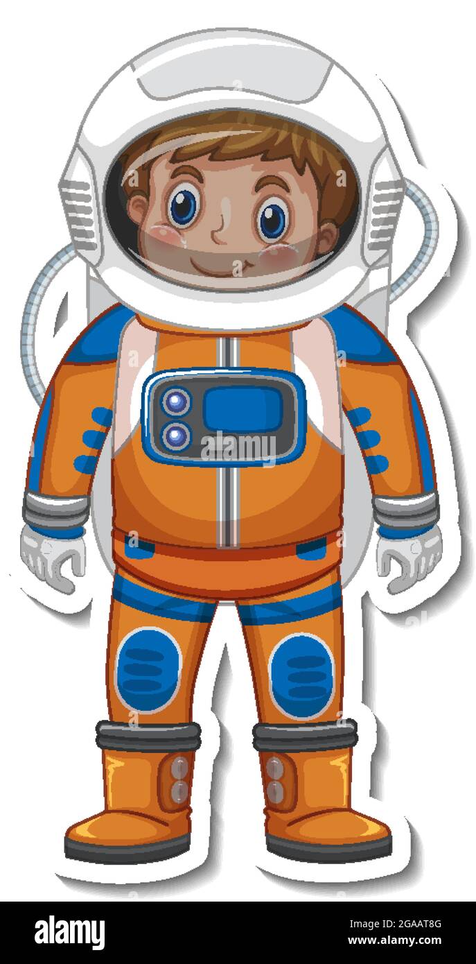 Cartoon Spaceman