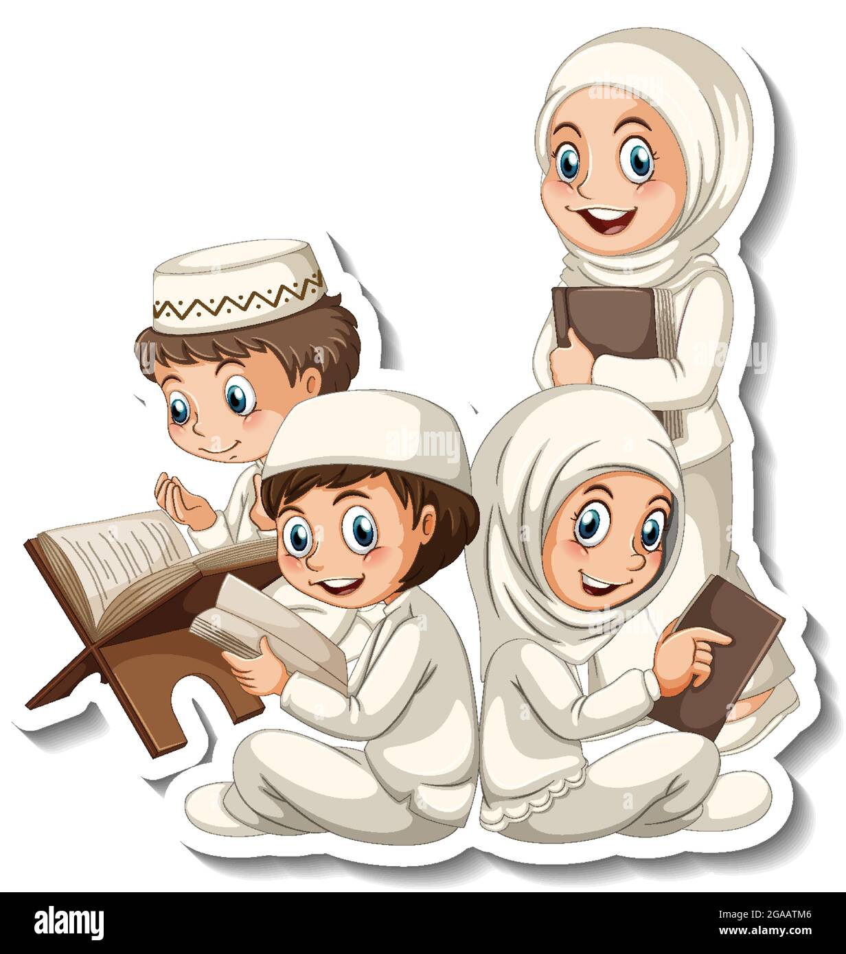 Muslim Cartoon Characters