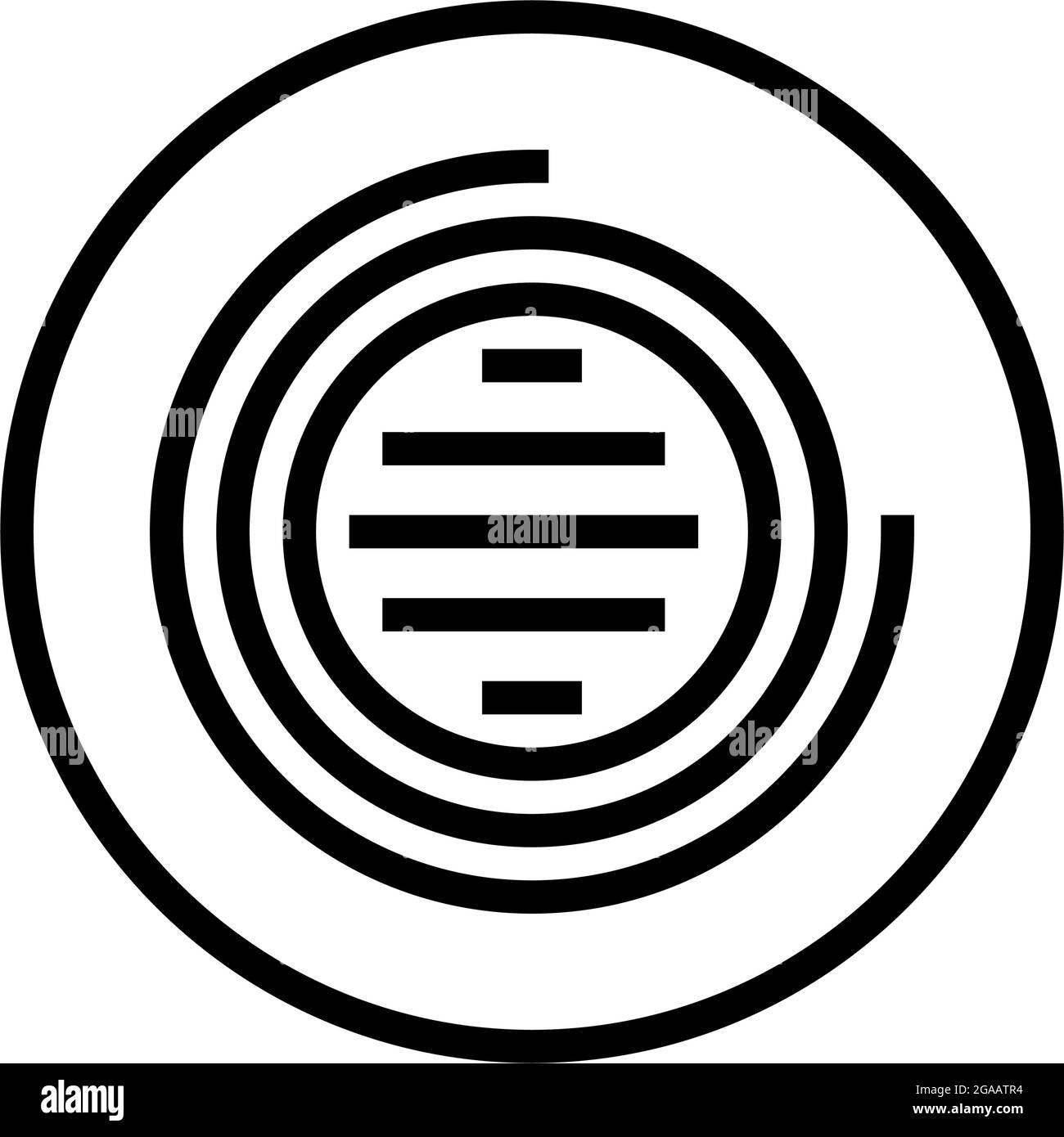 led lighting line icon vector illustration Stock Vector Image & Art - Alamy