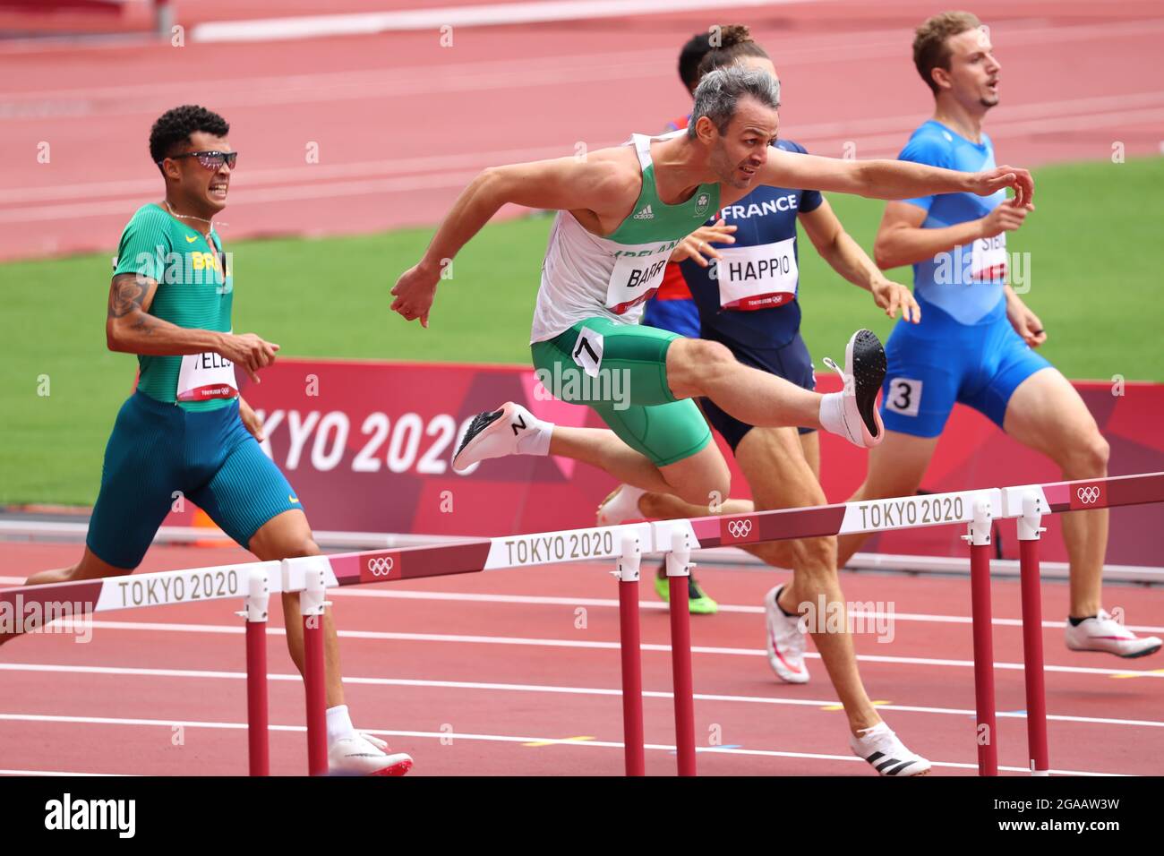 Tokyo, Japan. 30th July, 2021. BARR Thomas (IRL) Athletics : Men's 400m ...