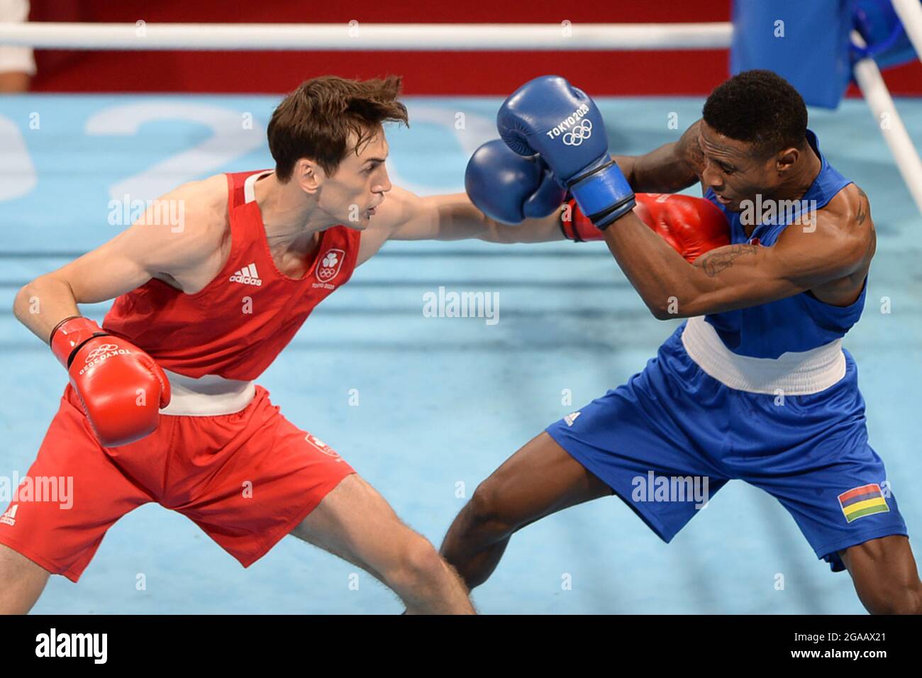 Tokyo, Japan. 30th July, 2021. Boxing: Olympics, undercard ...