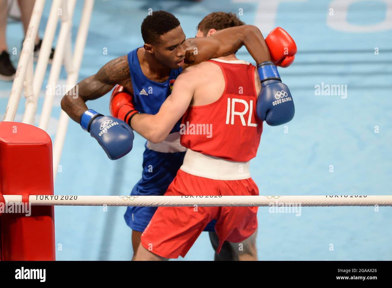 Tokyo, Japan. 30th July, 2021. Boxing: Olympics, undercard ...