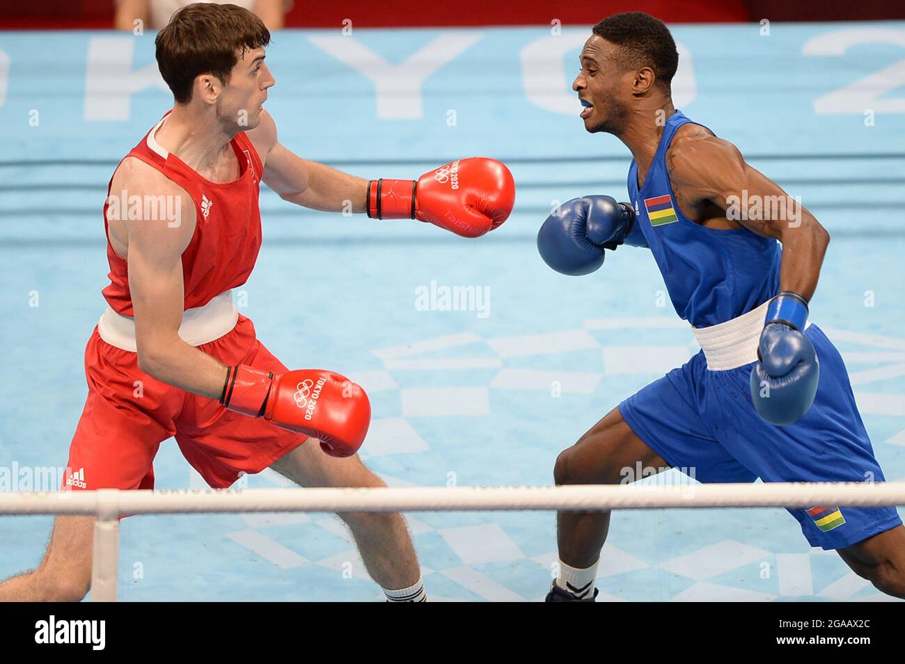 Tokyo, Japan. 30th July, 2021. Boxing: Olympics, undercard ...