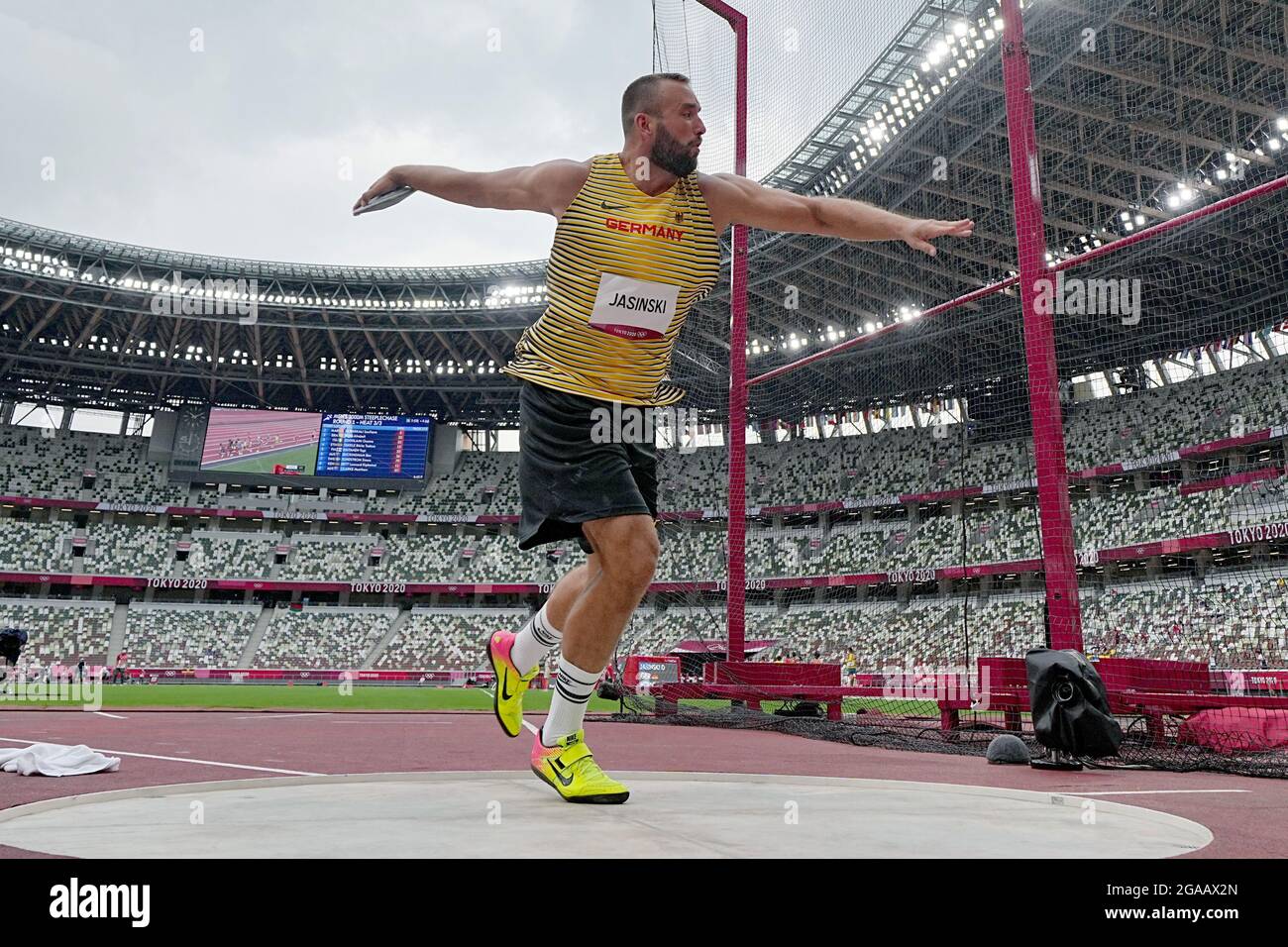 Tokyo, Japan. 30th July, 2021. Athletics: Olympics, preliminary ...
