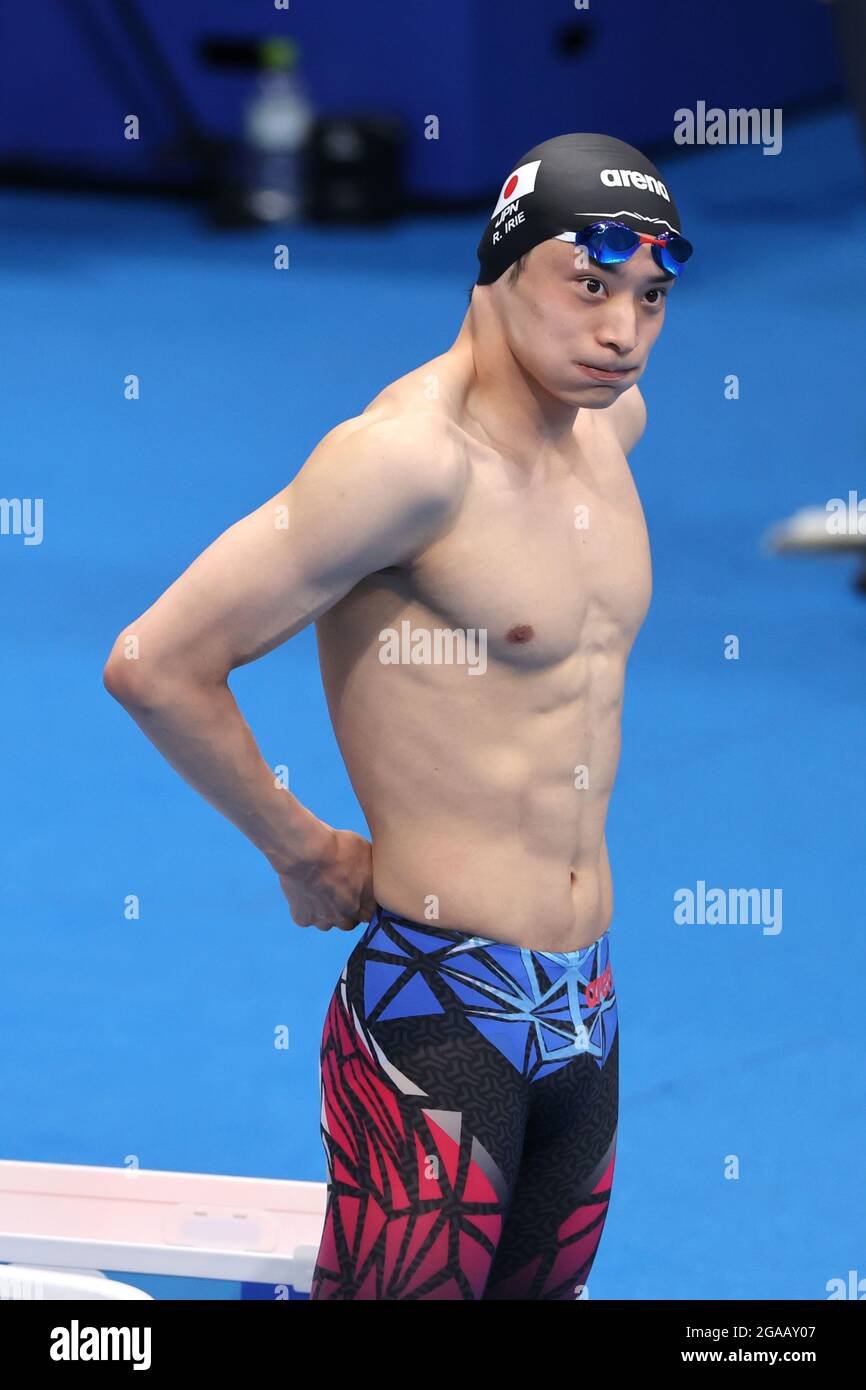 Tokyo, Japan. 30th July, 2021. Ryosuke Irie (JPN) Swimming : Men's 200m ...