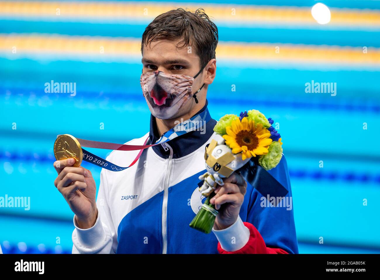 Tokyo, Japan. 30th July, 2021. TOKYO, JAPAN - JULY 30: Evgeny Rylov of ...
