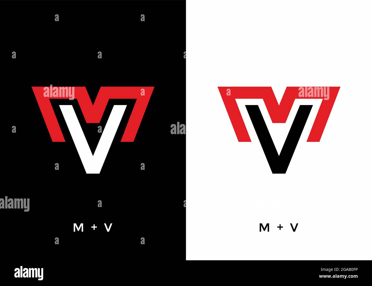 Mv initial hi-res stock photography and images - Alamy