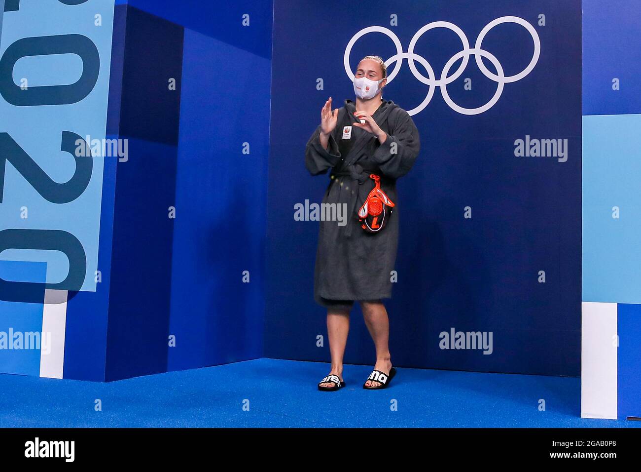 Tokyo, Japan. 30th July, 2021. TOKYO, JAPAN - JULY 30: Kitty-Lynn ...