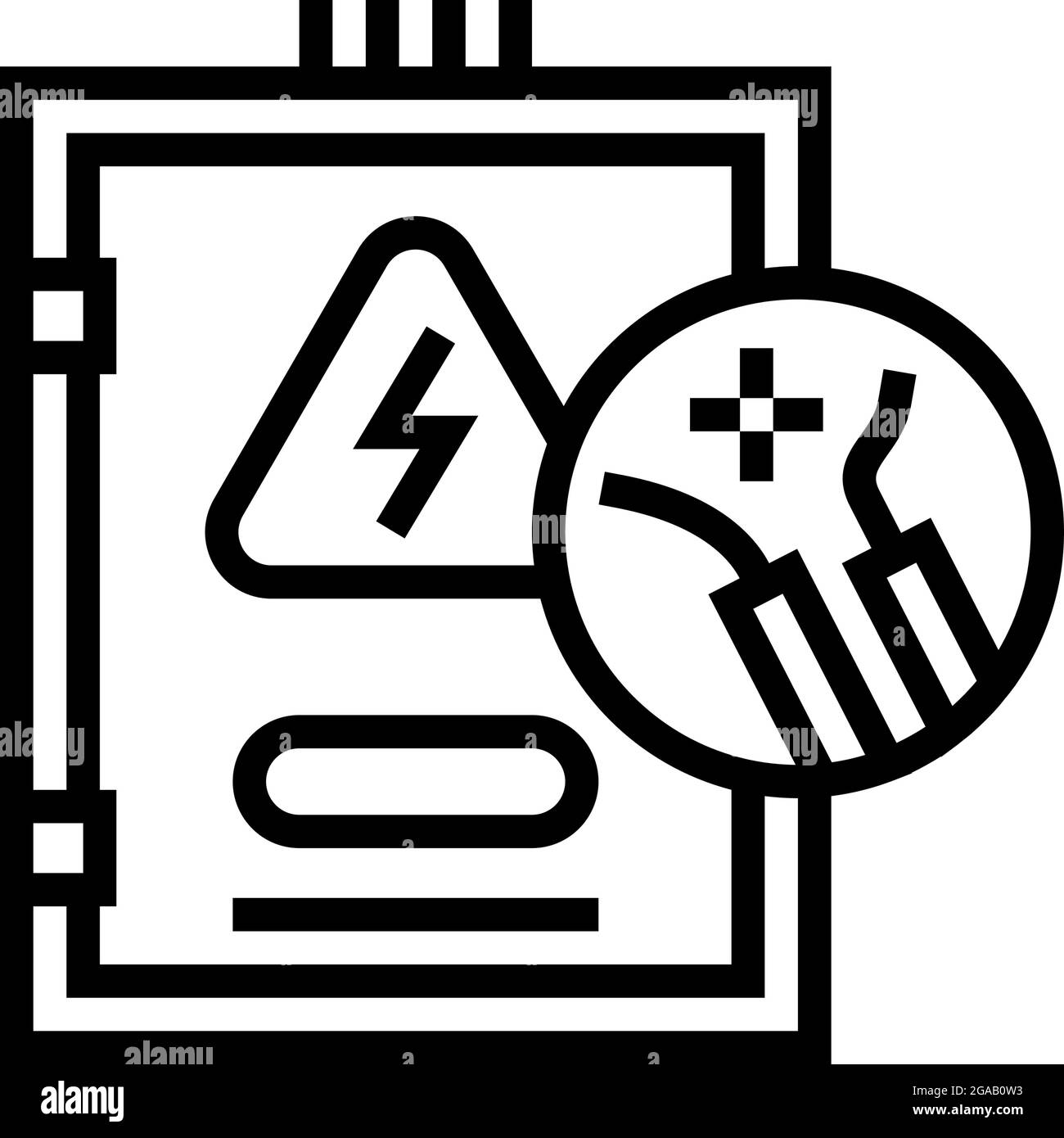 Electrical restoration Black and White Stock Photos & Images - Alamy