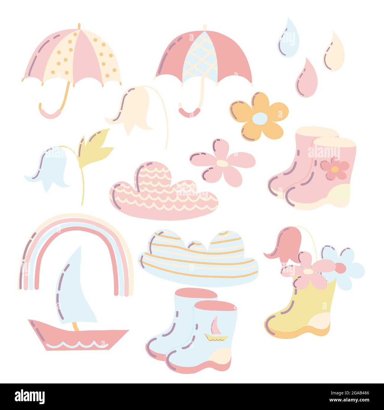 Children's clipart Stock Vector Images - Alamy