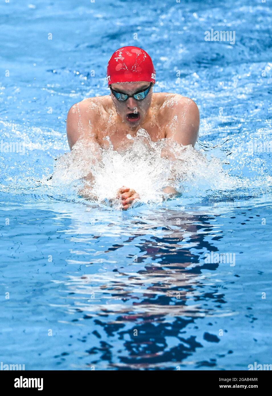 Tokyo, Japan. 30th July, 2021. Duncan Scott of Great Britain competes ...