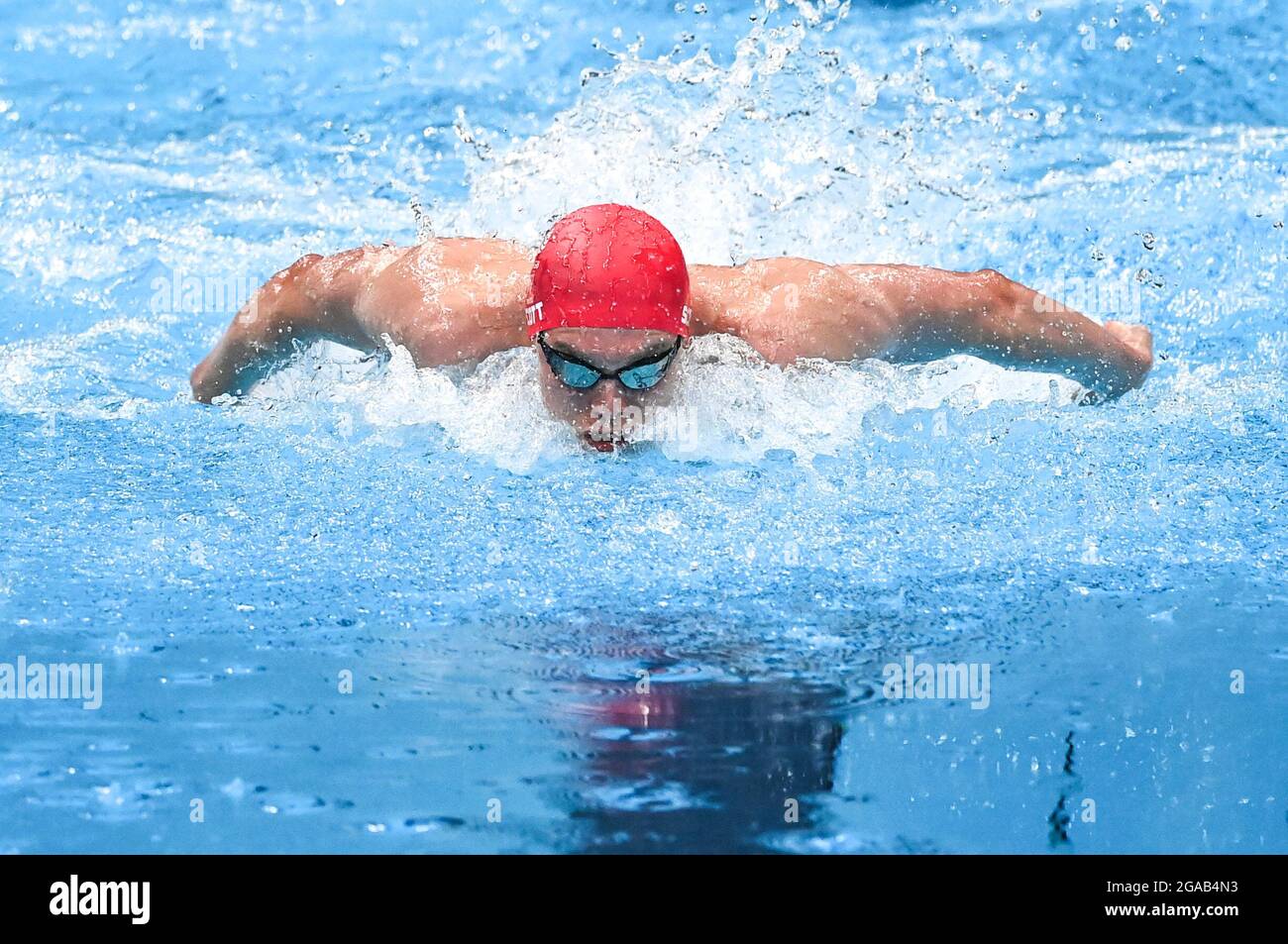 Tokyo, Japan. 30th July, 2021. Duncan Scott of Great Britain competes ...