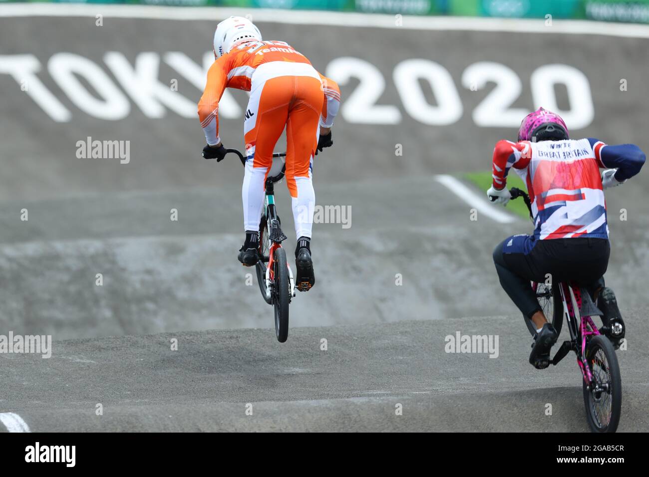 Tokyo, Japan. 30th July, 2021. KIMMANN Niek (NED), WHYTE Kye (GBR ...