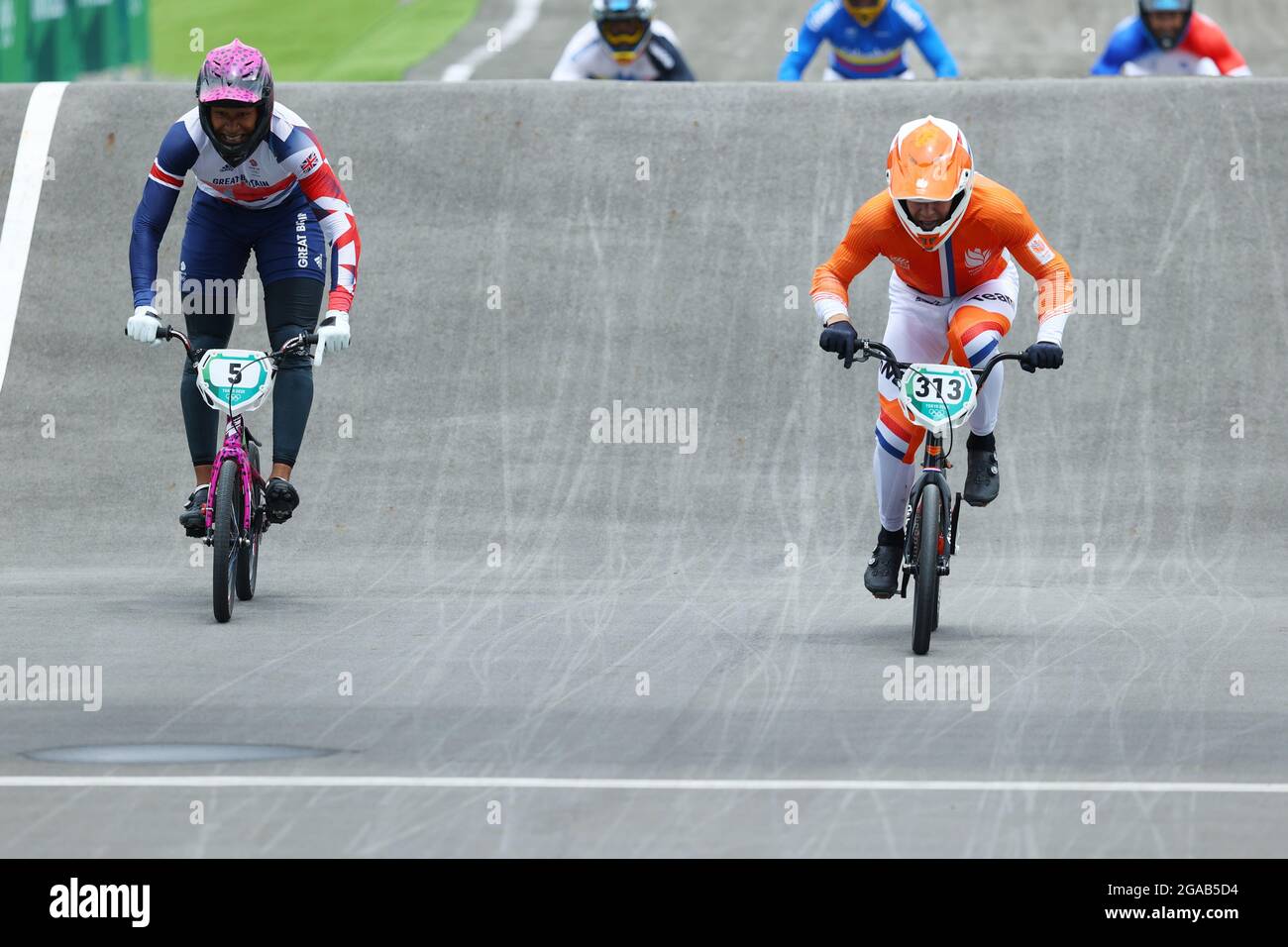 Tokyo, Japan. 30th July, 2021. KIMMANN Niek (NED), WHYTE Kye (GBR ...