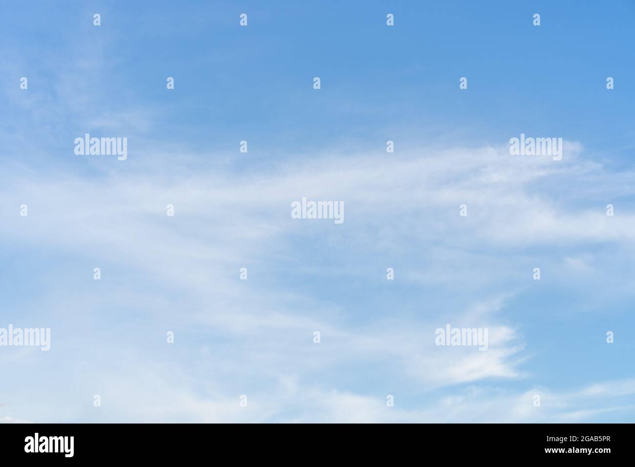 Scenic view of a wispy sky - cool for natural concept background or ...