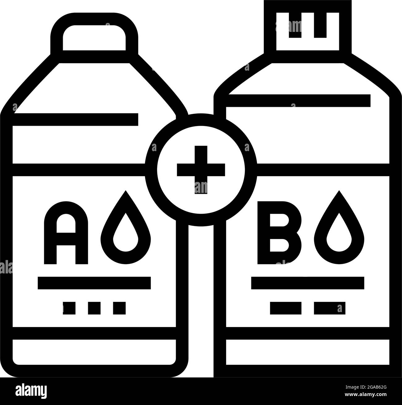 liquid resin art line icon vector illustration Stock Vector Image & Art ...