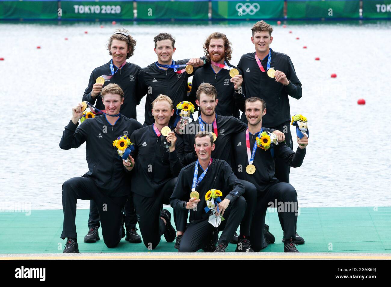 Mens 8 rower michael brake of new zealand hi-res stock photography and ...