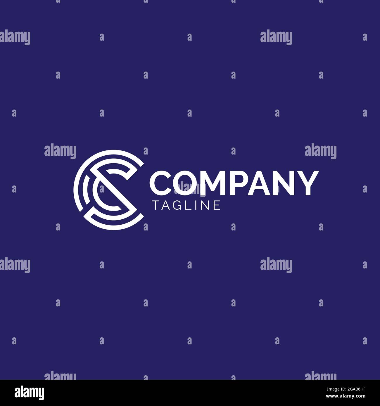 CSC monogram symbol in modern style Stock Vector Image & Art - Alamy