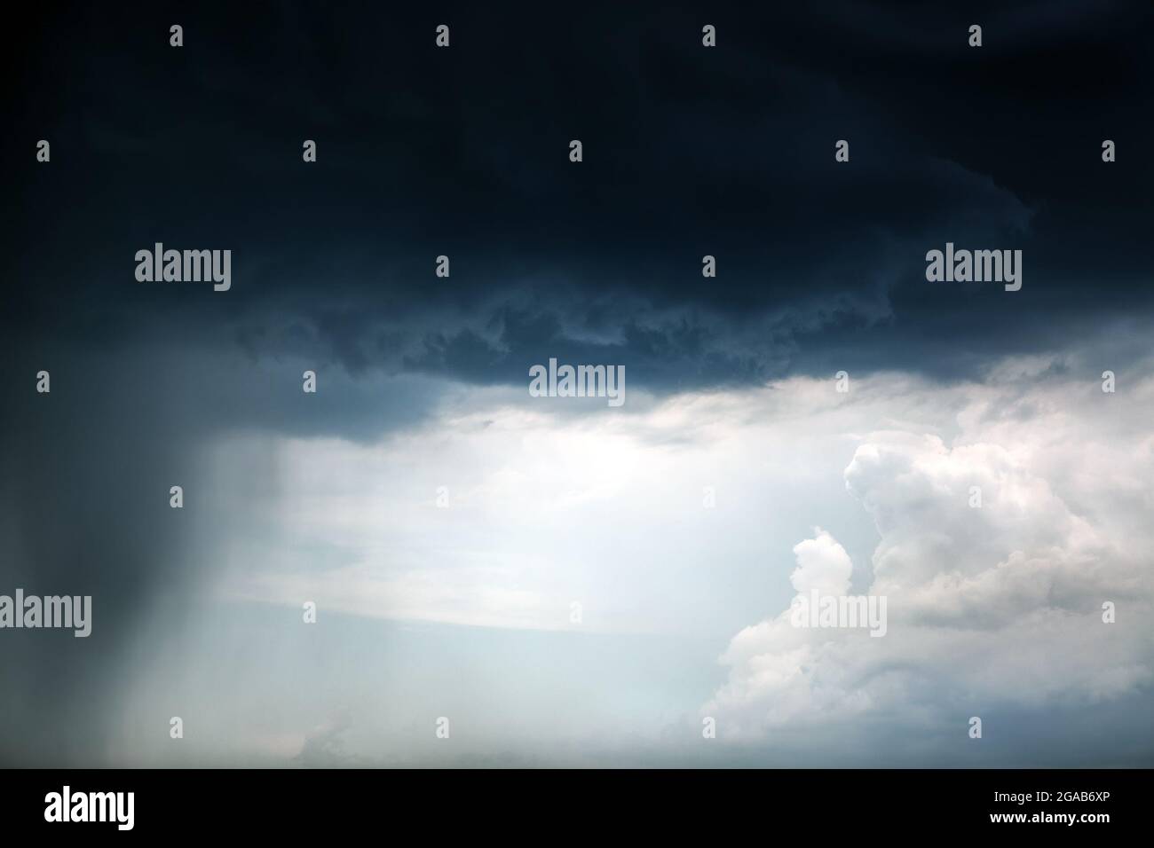 Severe Rain and Dark and Dramatic Storm Clouds Stock Photo - Alamy