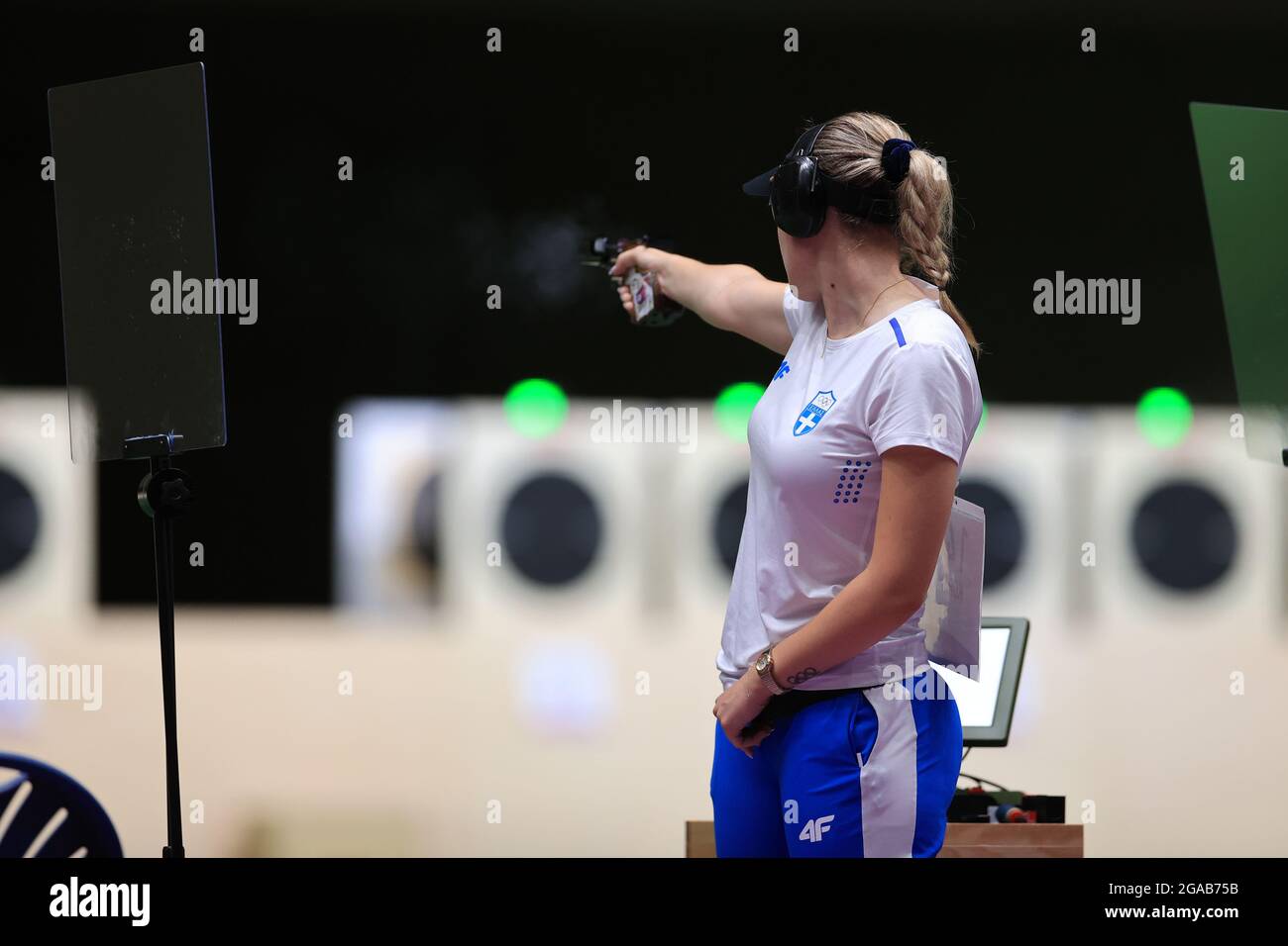 Saitama, Japan. 30th July, 2021. KORAKAKI Anna (GRE) Shooting : Women's ...
