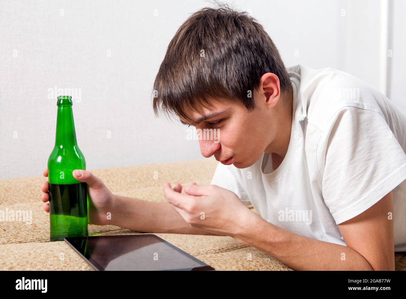 Man Drunk Computer High Resolution Stock Photography and Images - Alamy