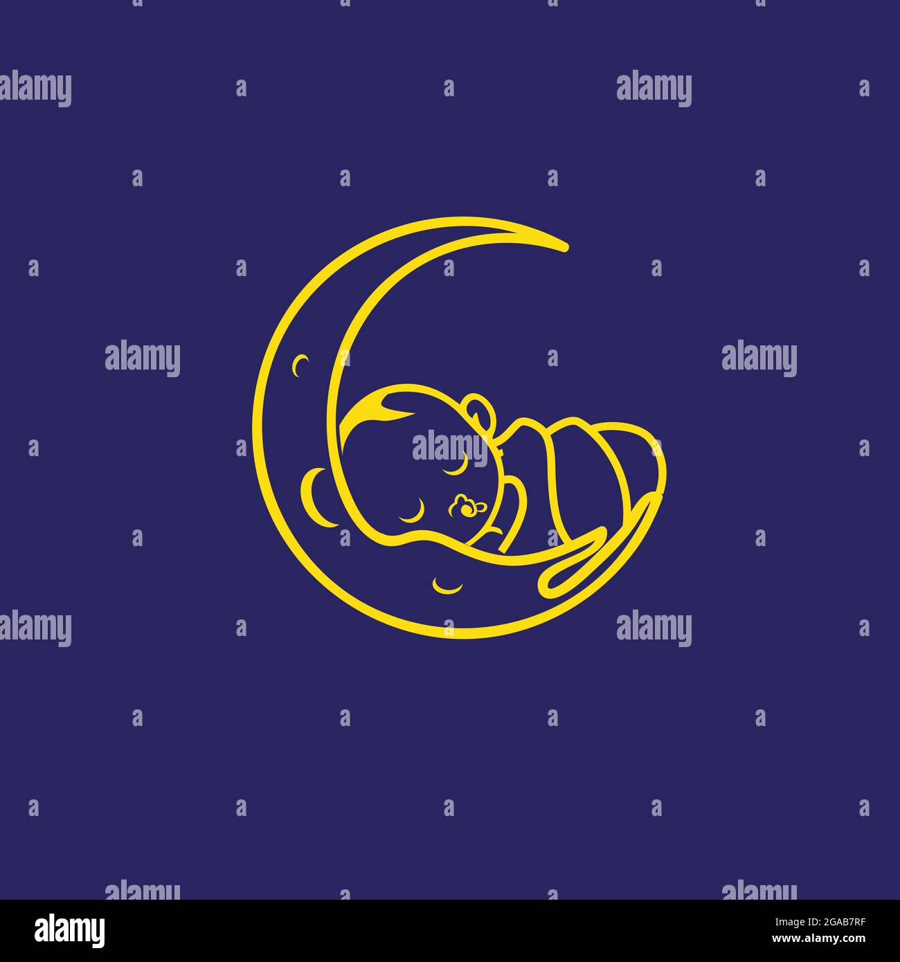 Dreaming child, sleep Stock Vector Images - Alamy