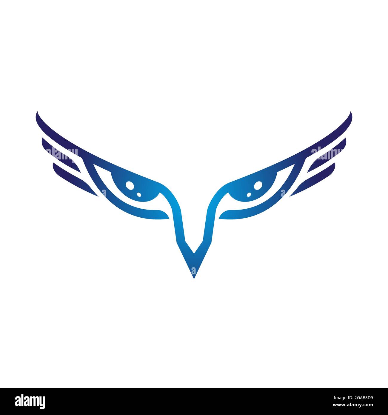 Eagle eye symbol predator eye vector Stock Vector Image & Art - Alamy