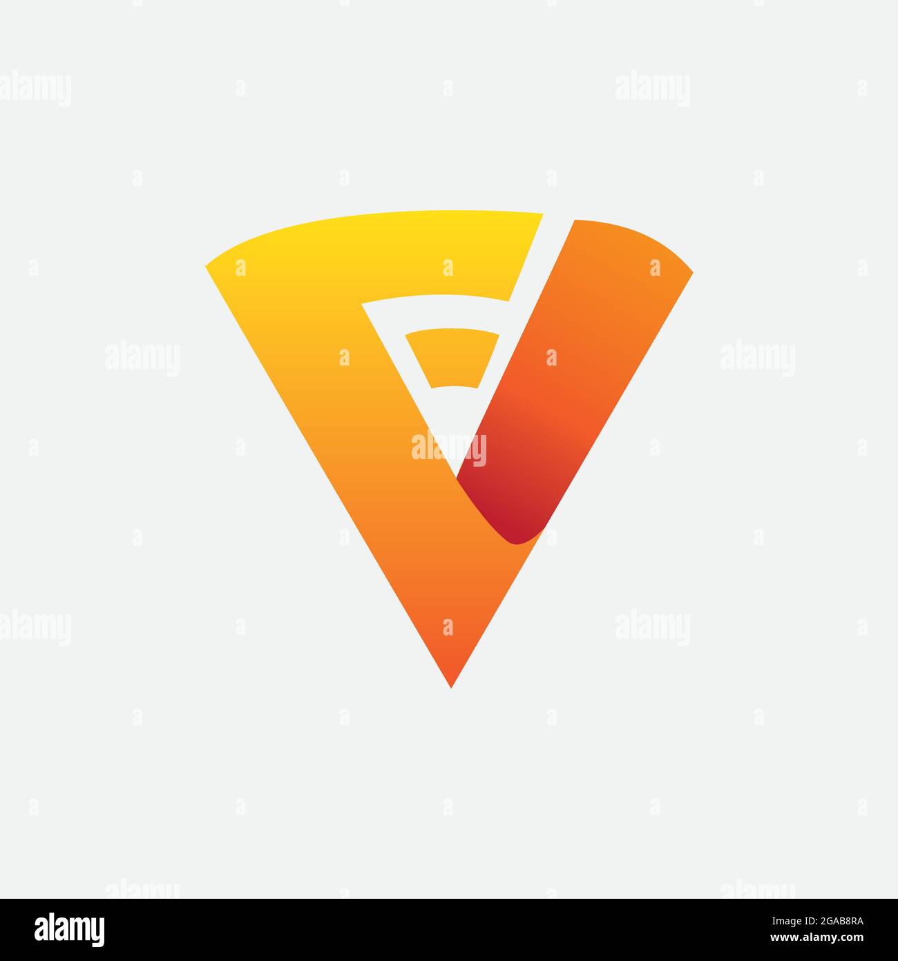 Monogram fv alphabet initial Stock Vector Images - Alamy