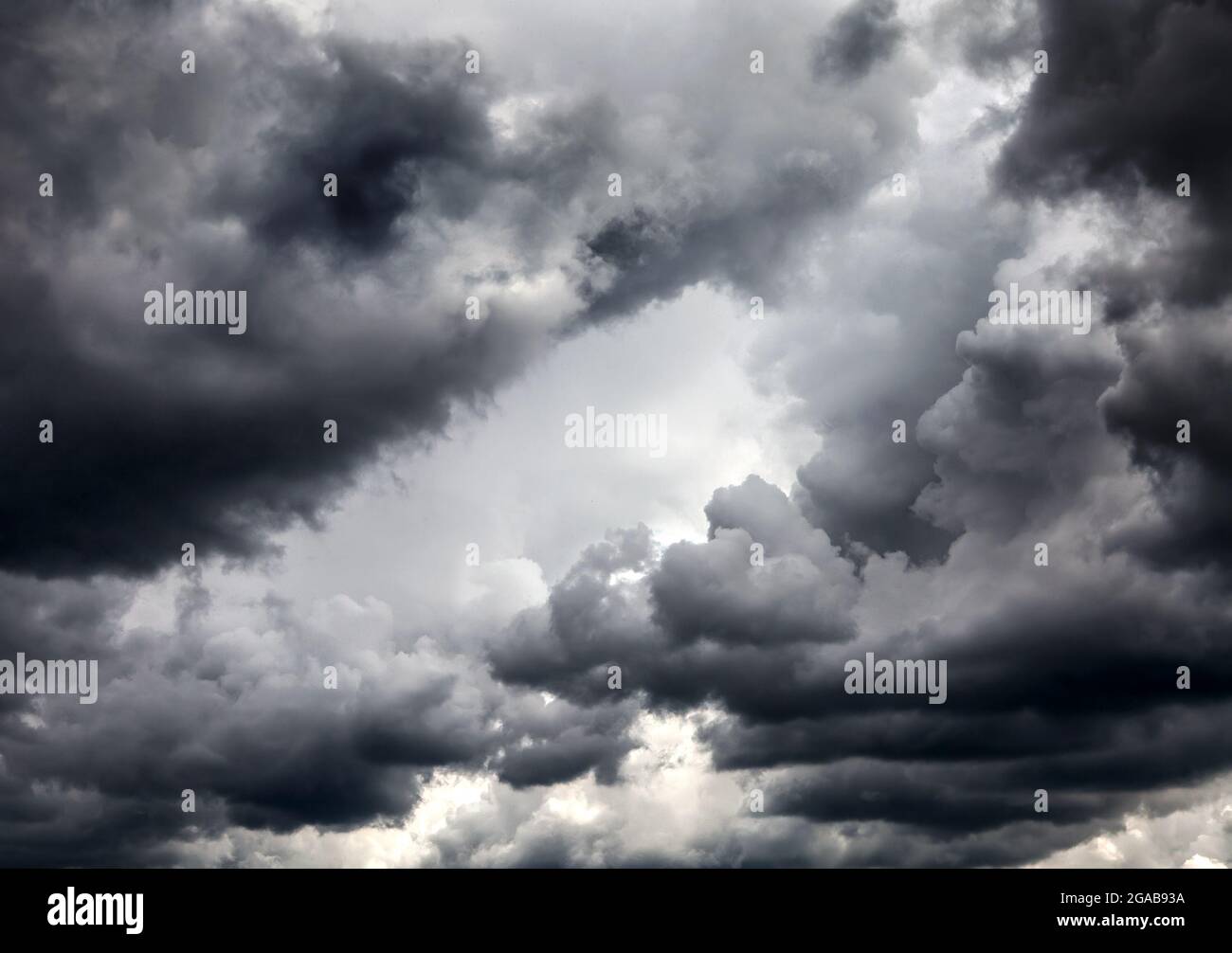 Dark and Dramatic Storm Clouds Area Background Stock Photo - Alamy