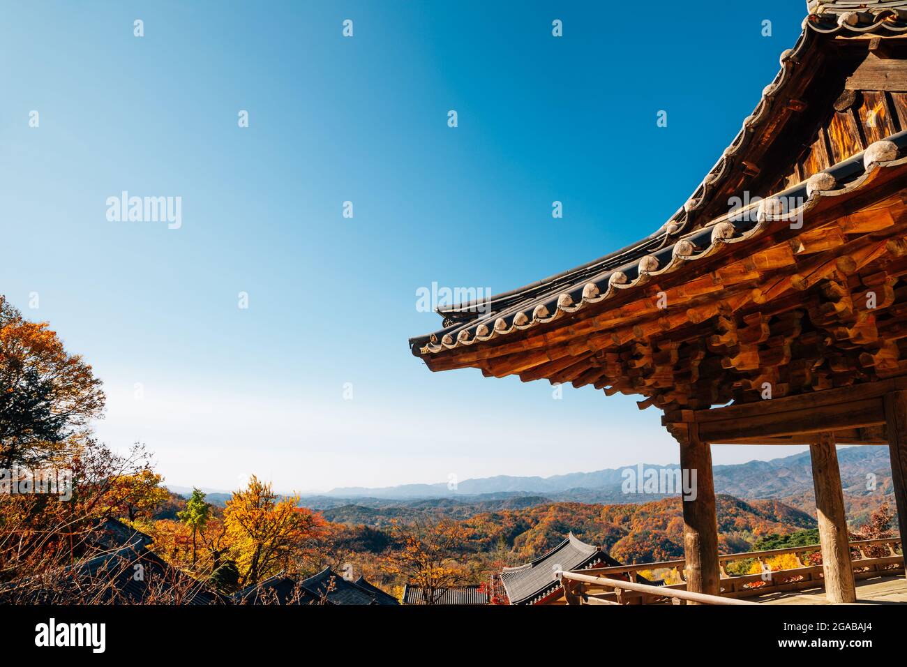 Autumn of Buseoksa Temple in Yeongju, Korea Stock Photo - Alamy