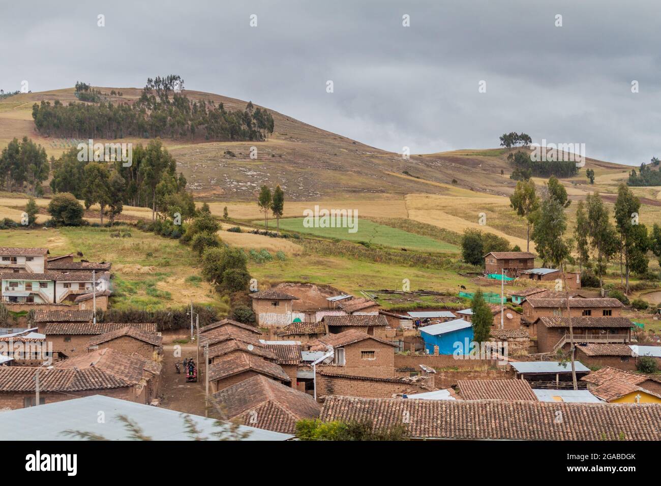 Small village near Cuzco, Peru Stock Photo - Alamy
