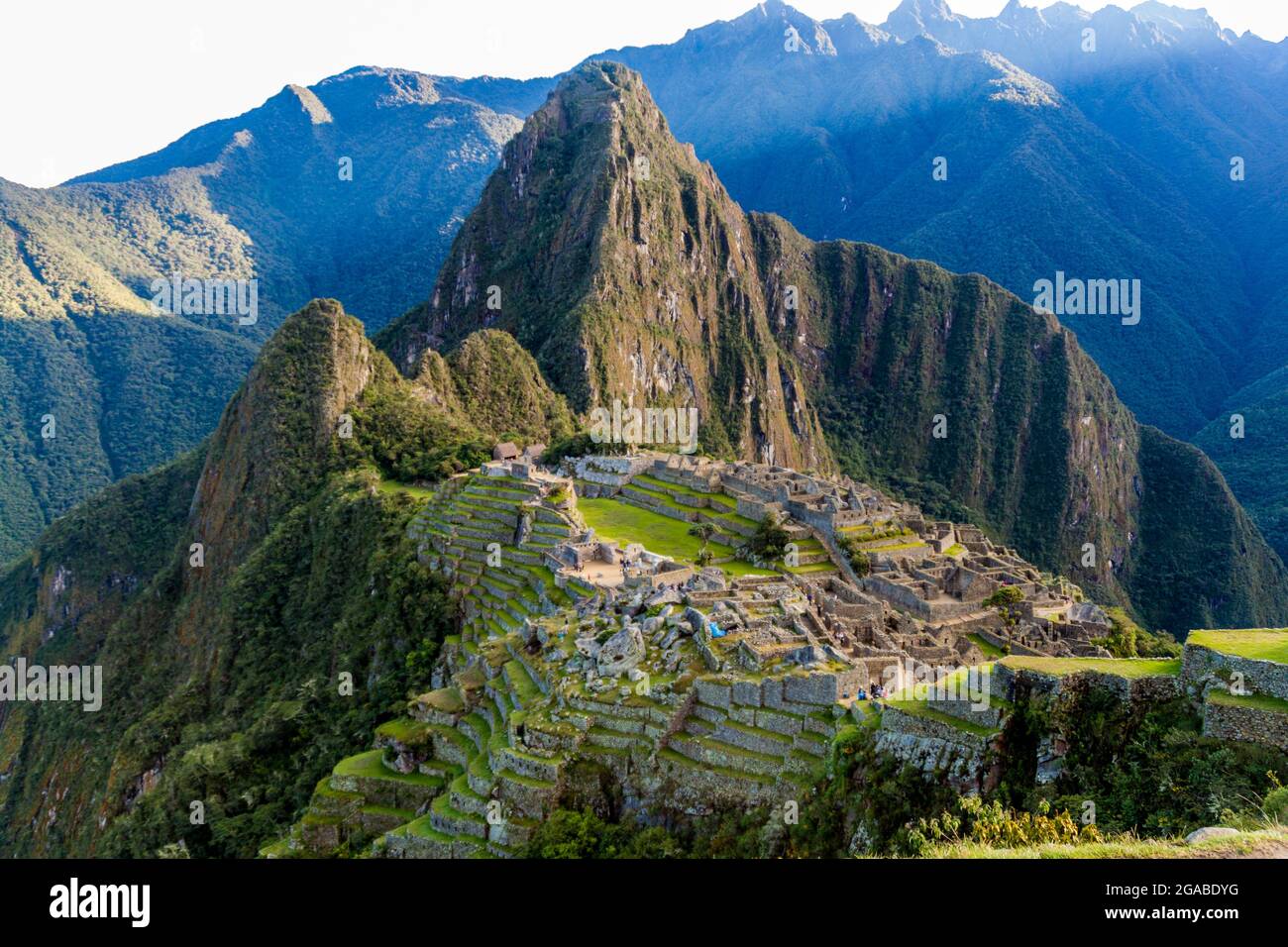 Machu Picchu ruins in Peru Stock Photo - Alamy