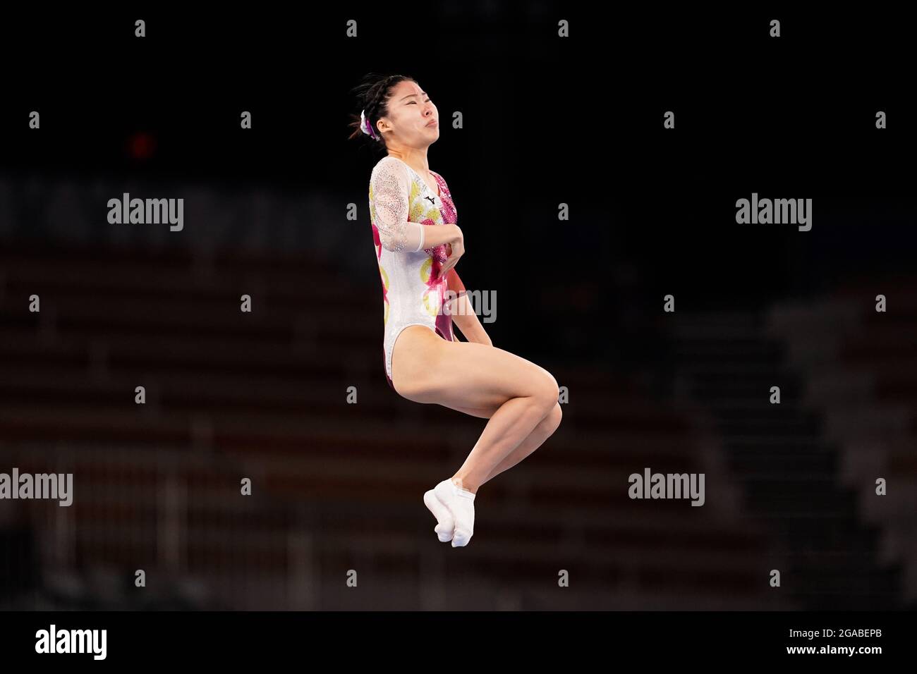 Tokyo, Japan. 30th July, 2021. Megu Uyama (JPN) Trampoline : Women's ...