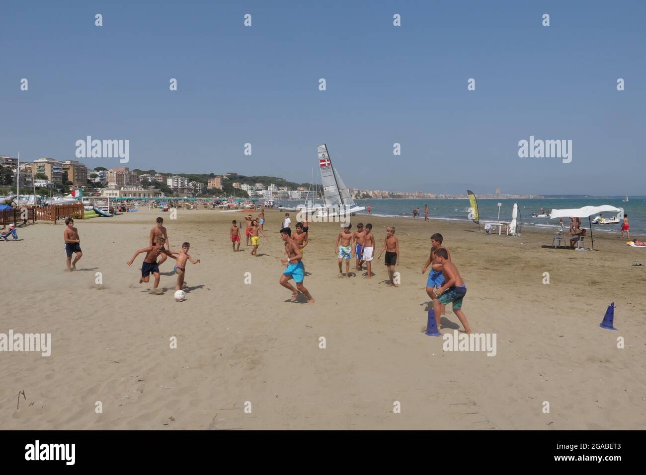 A VIEW OF THE EASTERN BEACH Stock Photo - Alamy