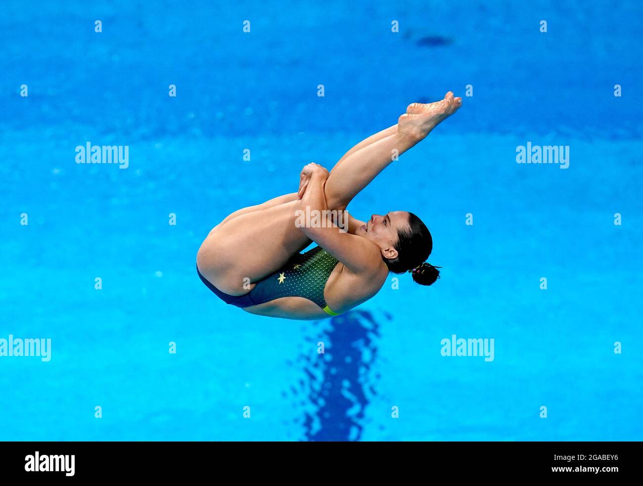 Australia's Anabelle Smith during the Women's 3m Springboard ...
