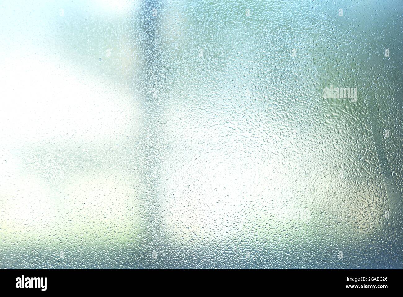 Misted window background Stock Photo - Alamy