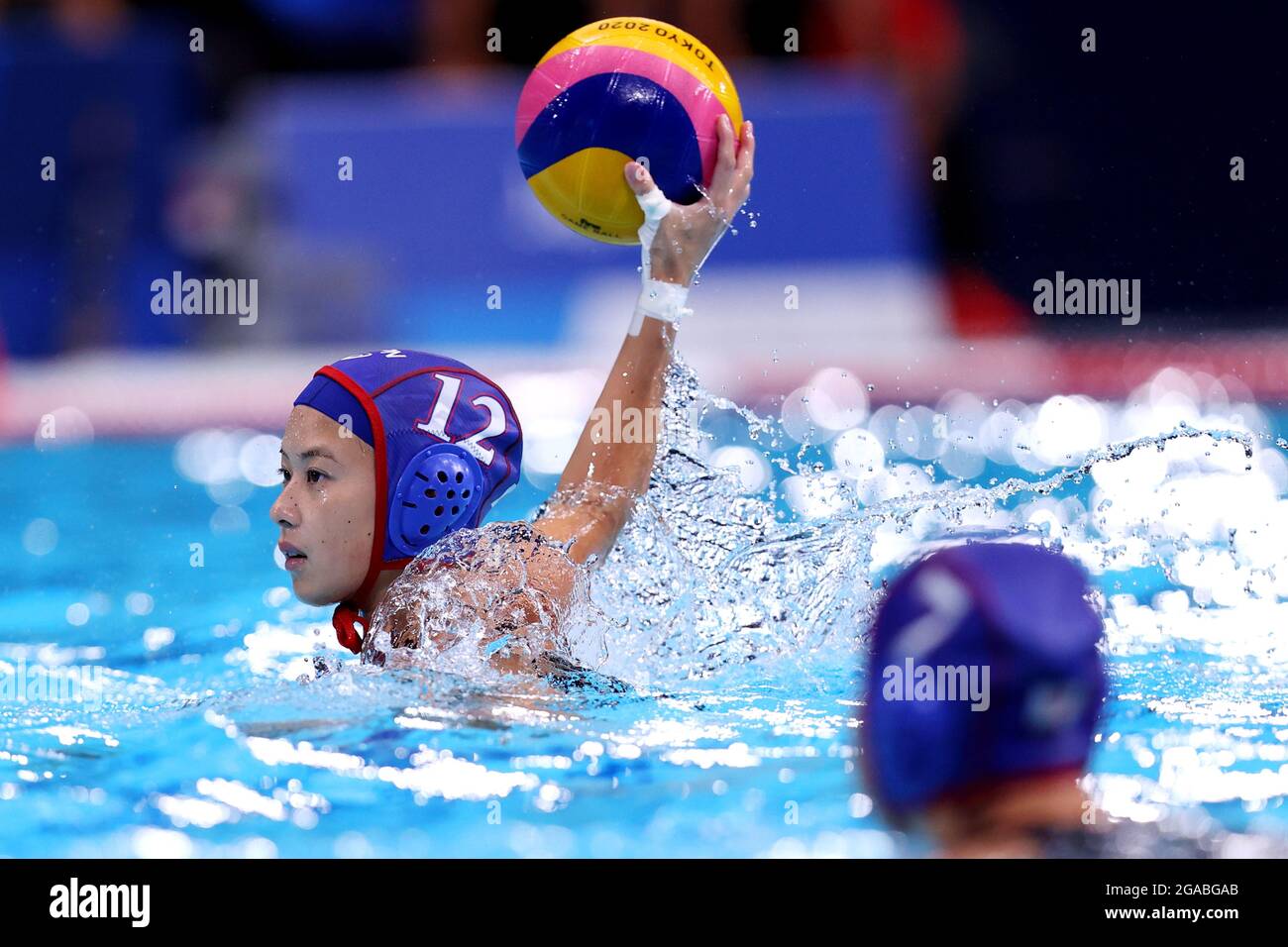 Tokyo, Japan. 28th July, 2021. Kyoko Kudo (JPN) Water Polo : Women's ...