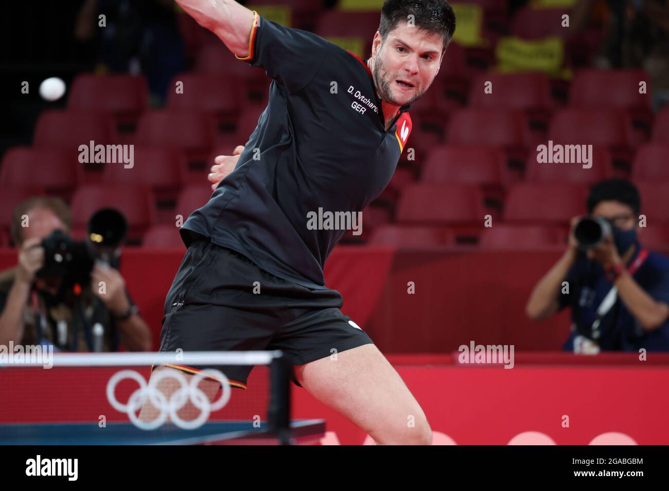 Tokyo, Japan. 29th July, 2021. OVTCHAROV Dimitrij (GER) Table Tennis : Men's Singles Semifinals ...