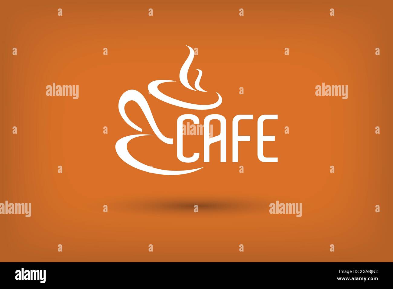 Cafe Icon Logo, Logo Design, Vector Icon Design. Logo design for cafes ...