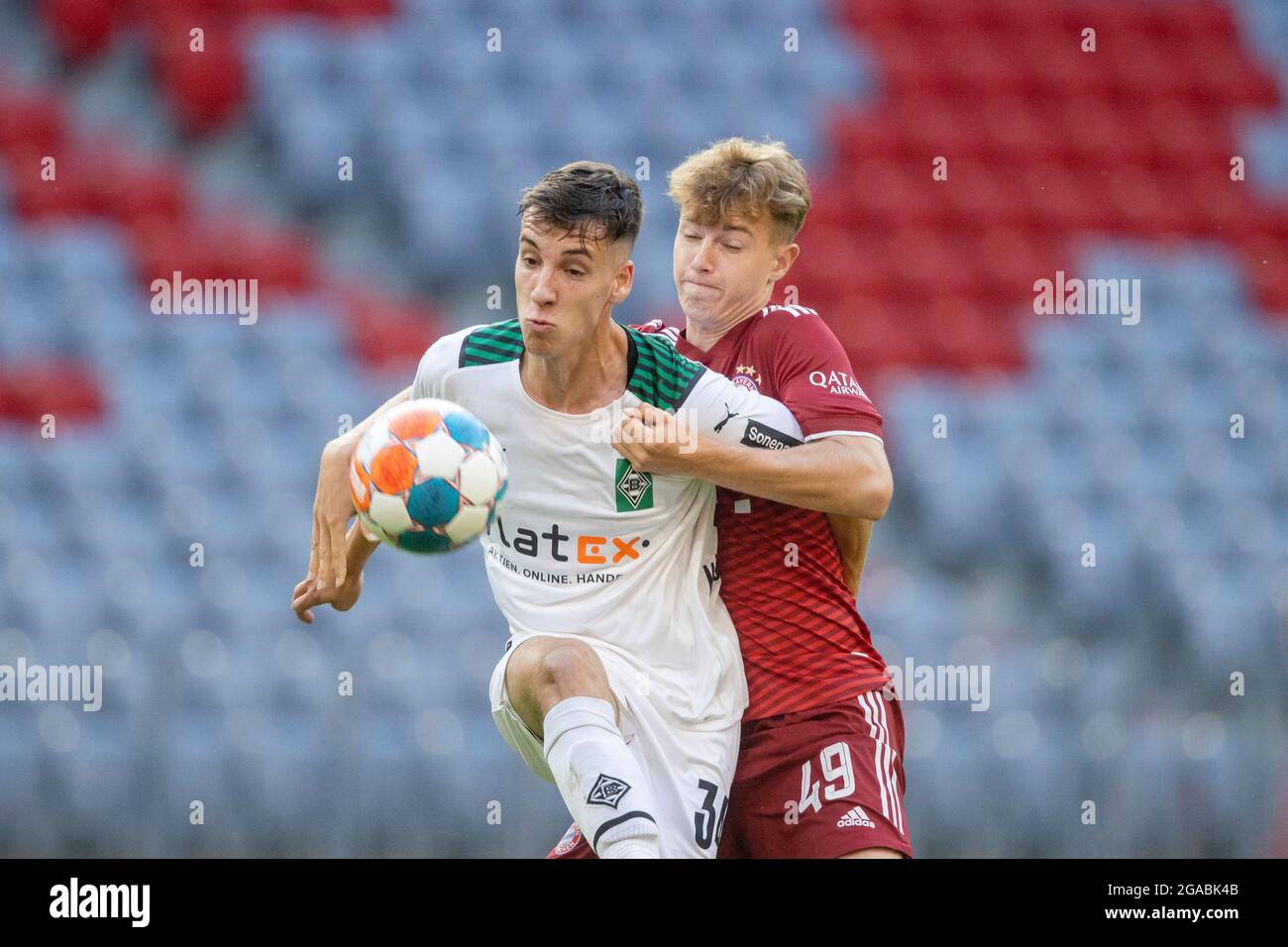 Muenchen, ALLIANZARENA, Germany. 28th July, 2021. Conor NOSS (NOvu ...