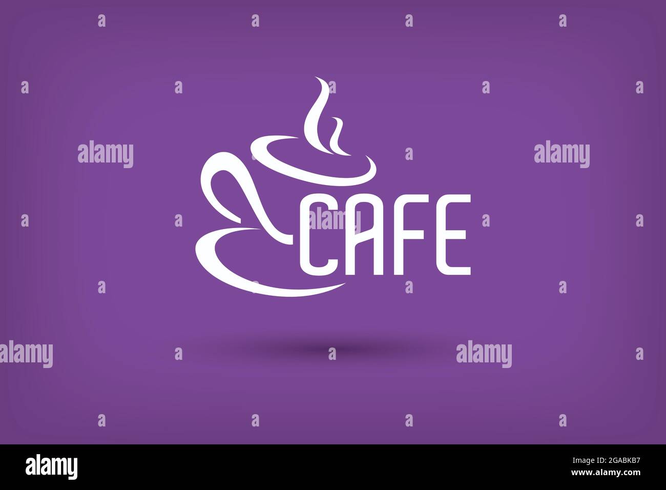 Cafe Icon Logo, Logo Design, Vector Icon Design. Logo design for cafes ...